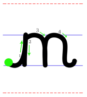 Handwriting worksheets for Reception - Learning Cursive writing