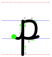 Handwriting worksheets for Reception - Learning Cursive writing